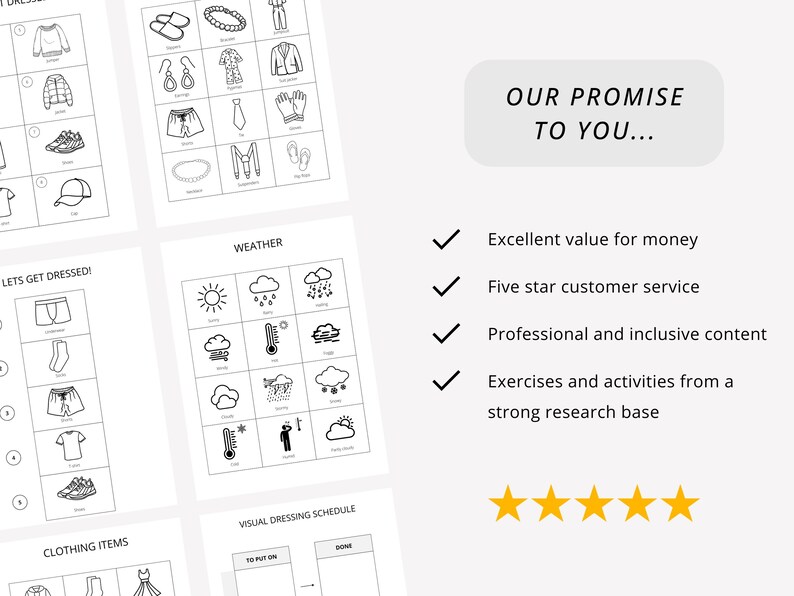 Activities of Daily Living Picture Cards for Visual Schedules and ...