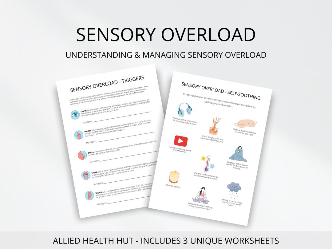 Sensory Overload Exercises and Activities for Managing Sensory ...