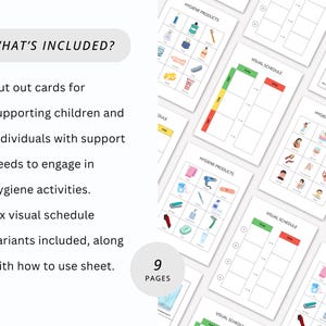 Shower Sequence and Personal Hygiene Cards for Allied Health ...