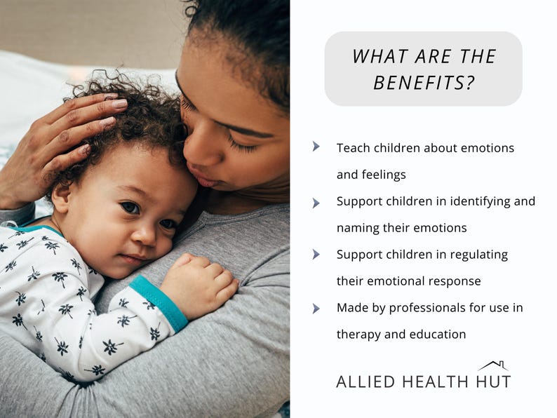 Co-regulation Therapy Worksheets for Children, Emotional Regulation for ...