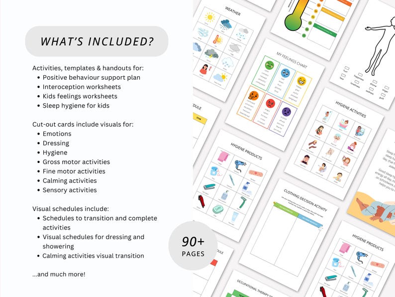Positive Behaviour Support Toolbox, Interoception Activities ...