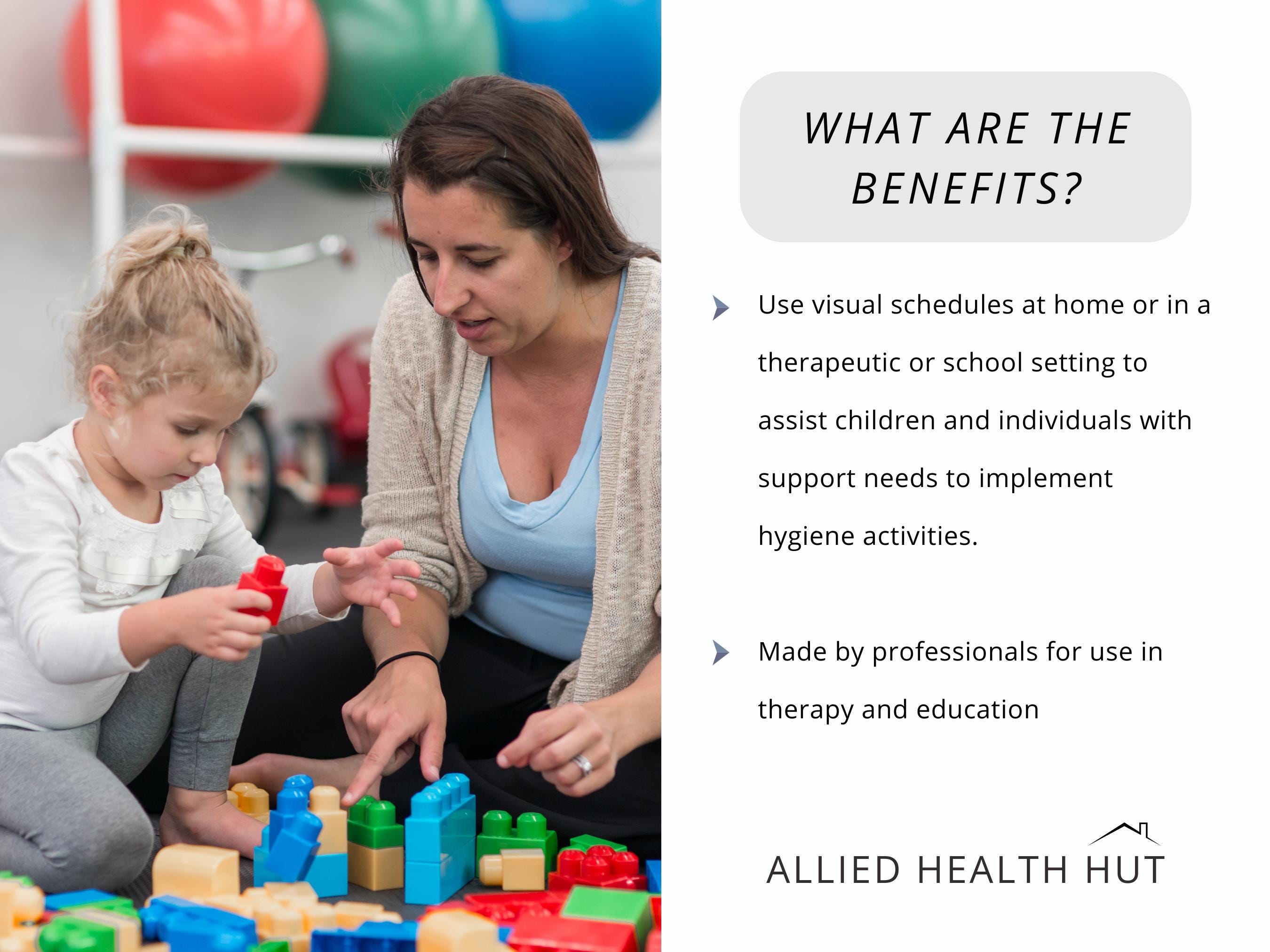 Visual Schedules and Activity Cards for Physiotherapists Assisting ...