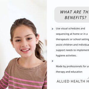 Shower Sequence and Personal Hygiene Cards for Allied Health ...