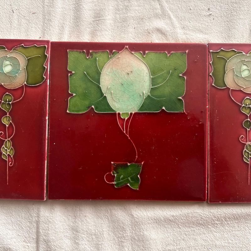 Tubelined Tile - Etsy