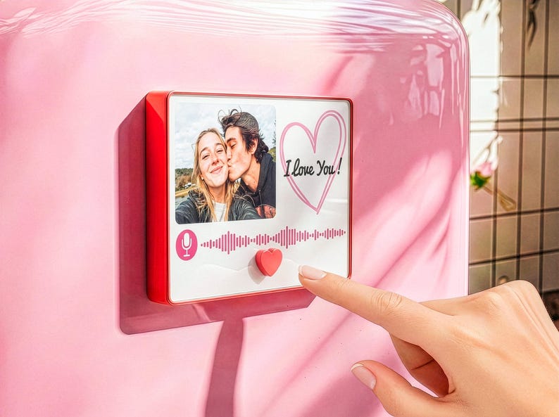 Tarjeta de audio con foto y borde personalizado: Tarjeta de memoria ...