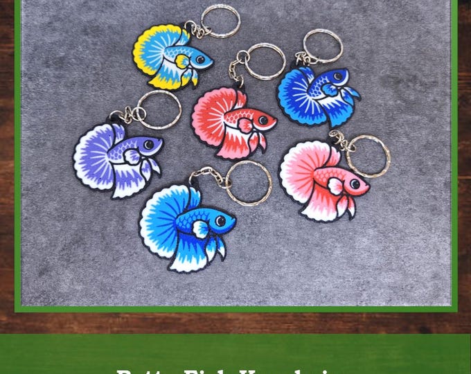 Fish Key Chains!! - Etsy UK