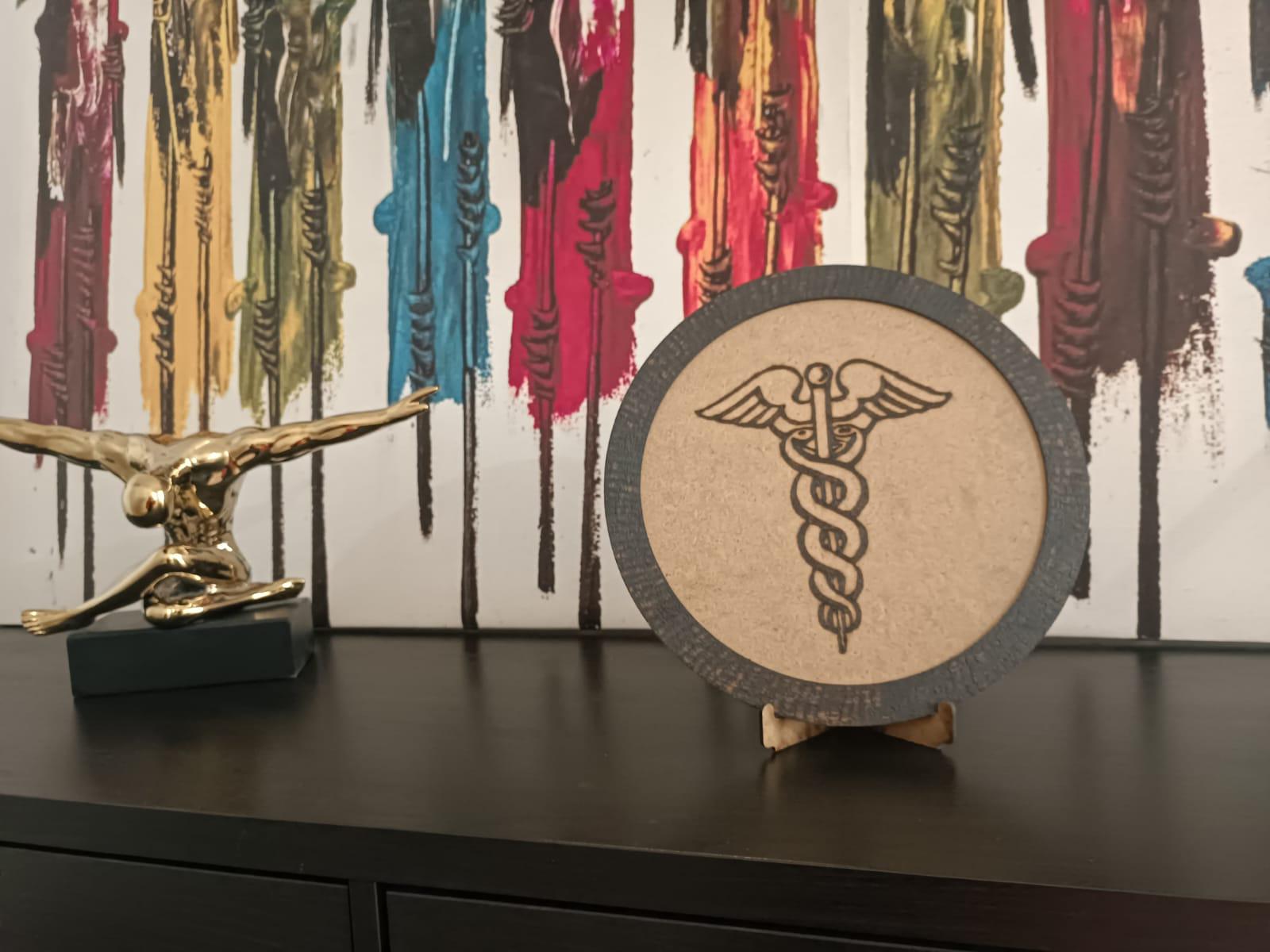 Wood Medical Symbol - Etsy