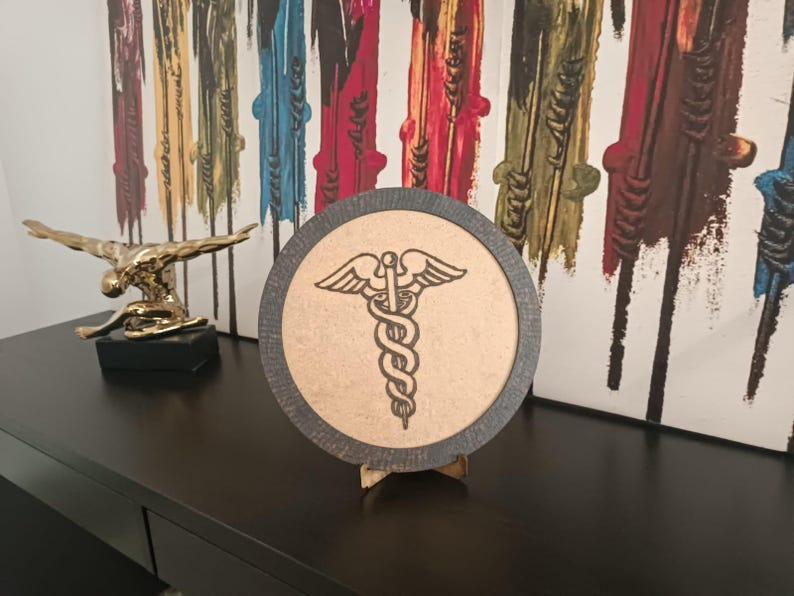 Wood Medical Symbol - Etsy