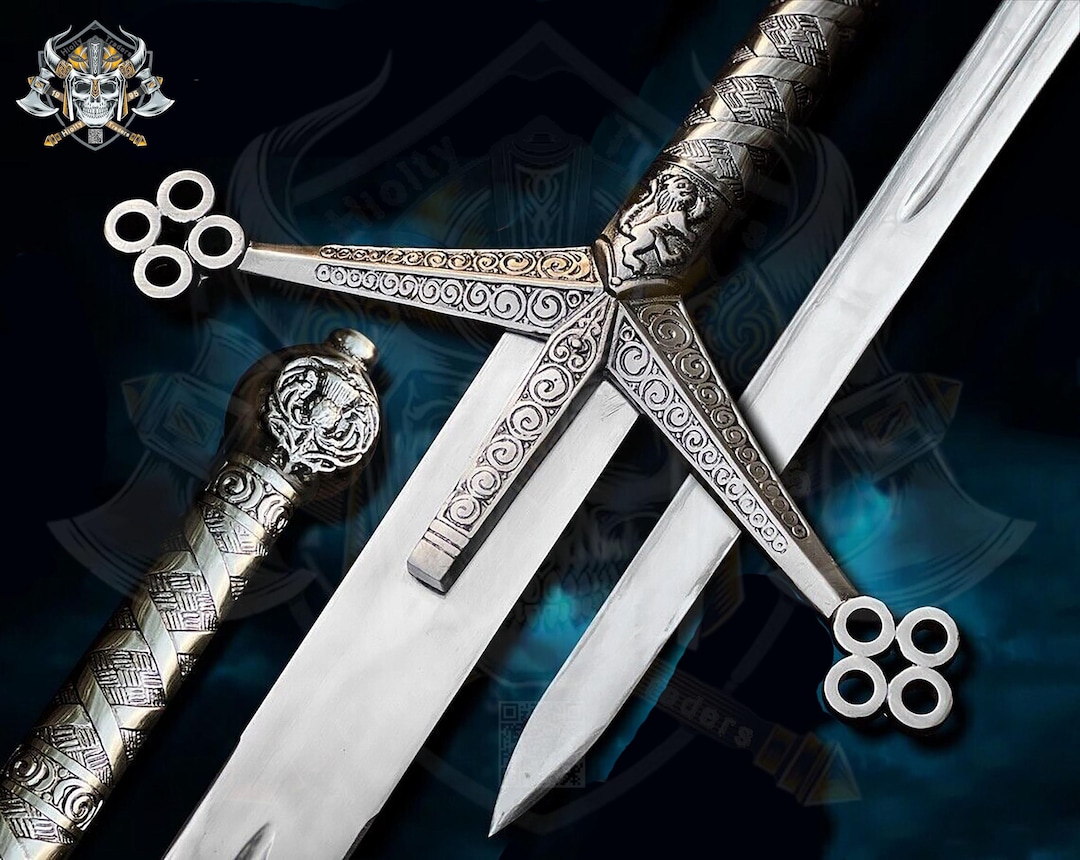 Montante Highland Claymore Sword – Custom Hand Forged Viking & Fantasy ...