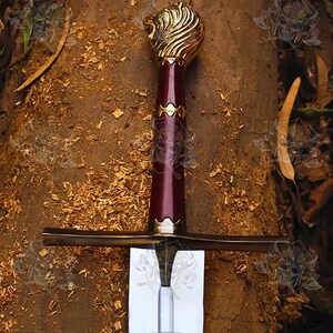 Handmade Chronicles of Narnia Replica Sword, Rhindon Sword of Peter ...