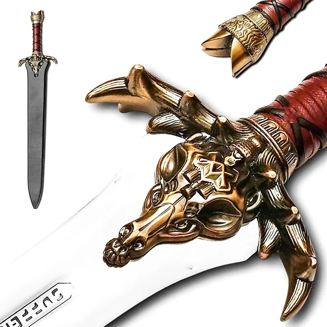 Atlantean Conan of Barbarian Replica Fantasy Sword Hatchet, Montane ...
