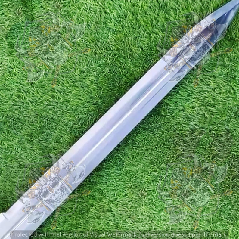 Handmade World of Warcraft Royal Guard Sword Alliance Lion Head ...