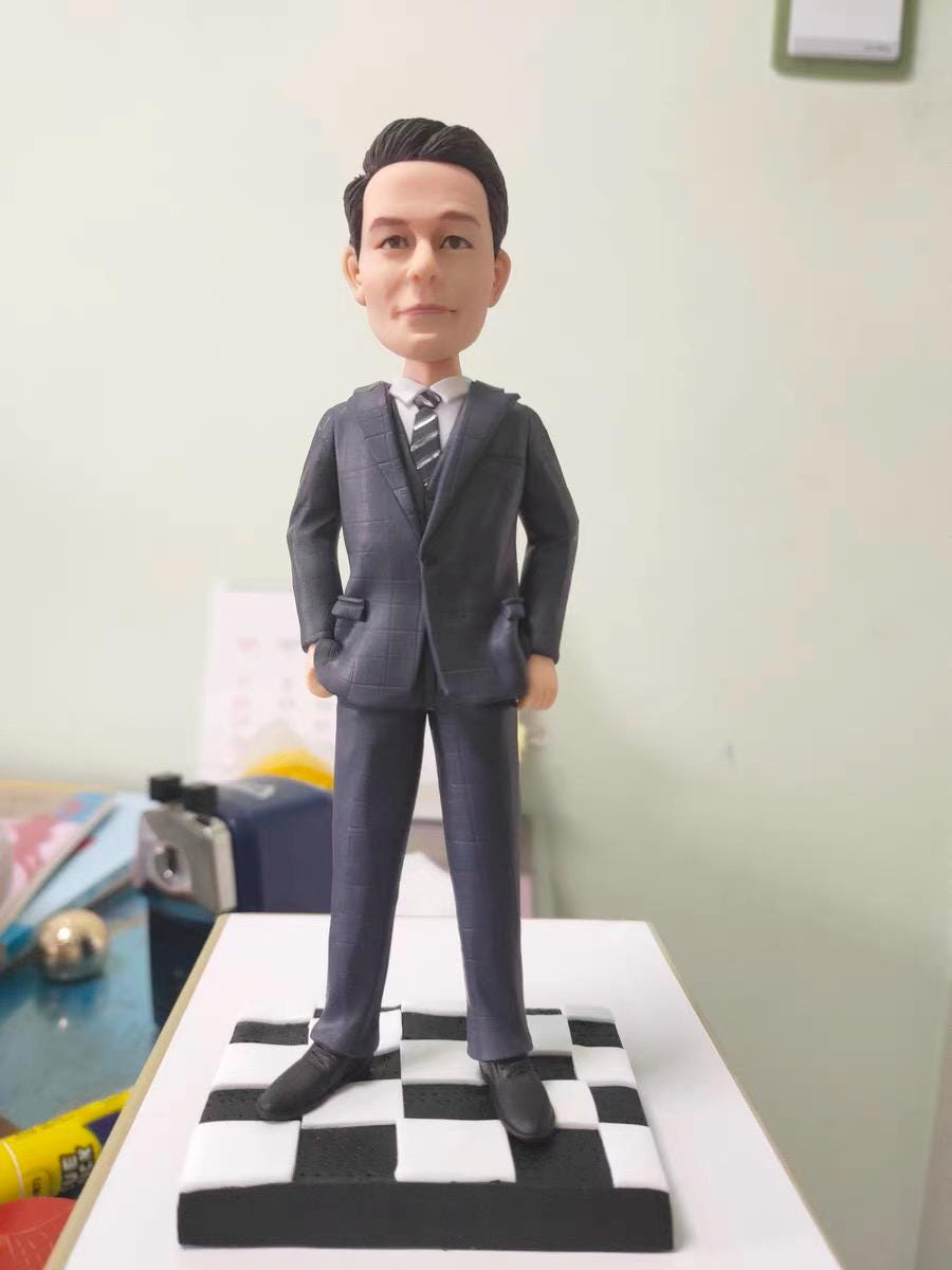 Custom Figurine, Portrait Figurine, Clay Model, Personal Statues Gift ...