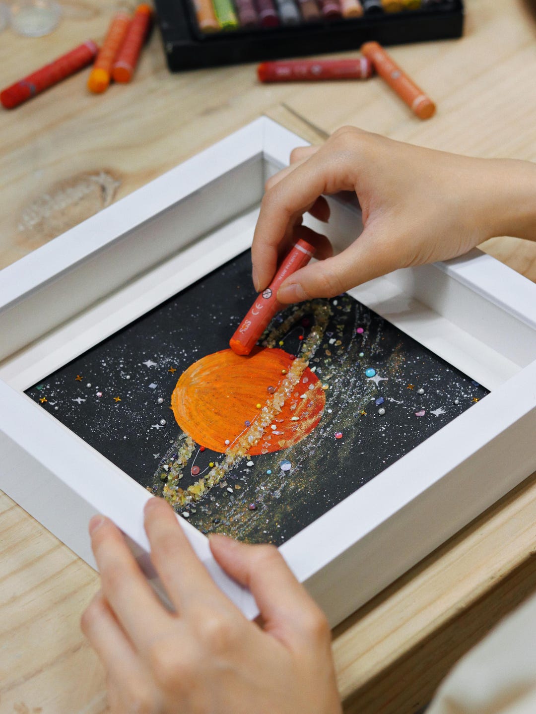 Mars Planet Painting Kit – Create Stunning Red Planet Art | DIY Space ...