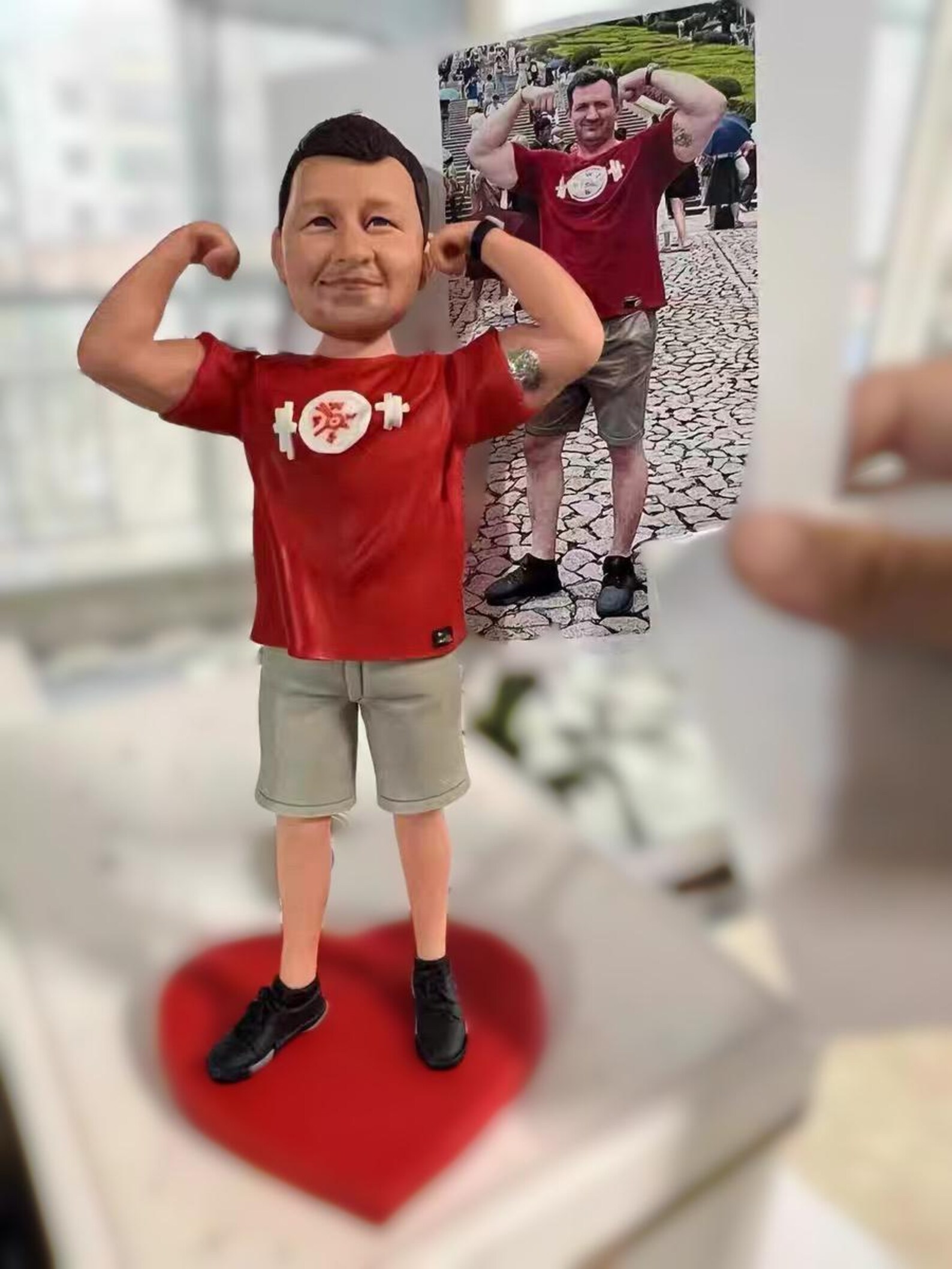 Custom Figurine, Portrait Figurine, Clay Model, Personal Statues Gift ...