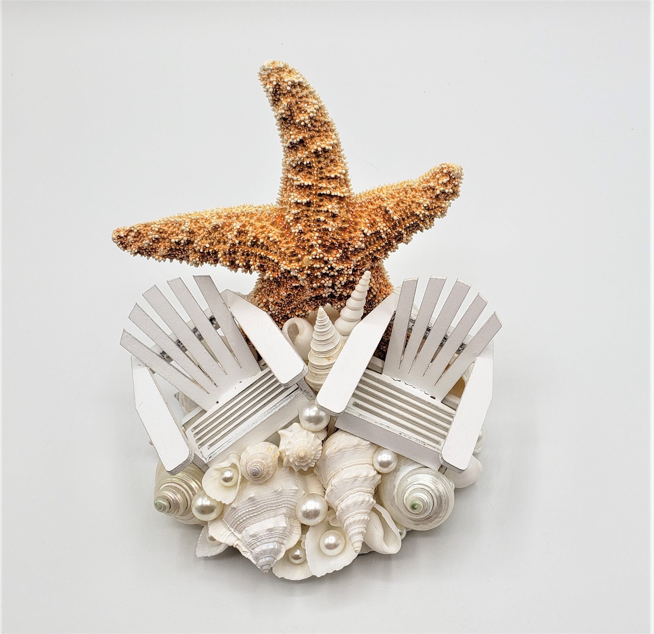 Beach Wedding Starfish Cake Topper Nautical Coastal | Etsy