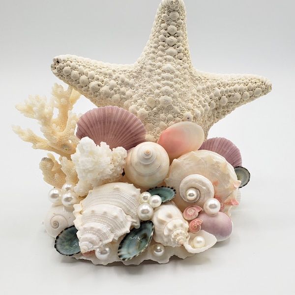 Seashell Cake Topper - Etsy