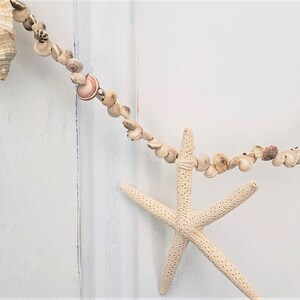 Beach Decor Seashell Wedding Garland, Nautical Decor Shell Gift ...