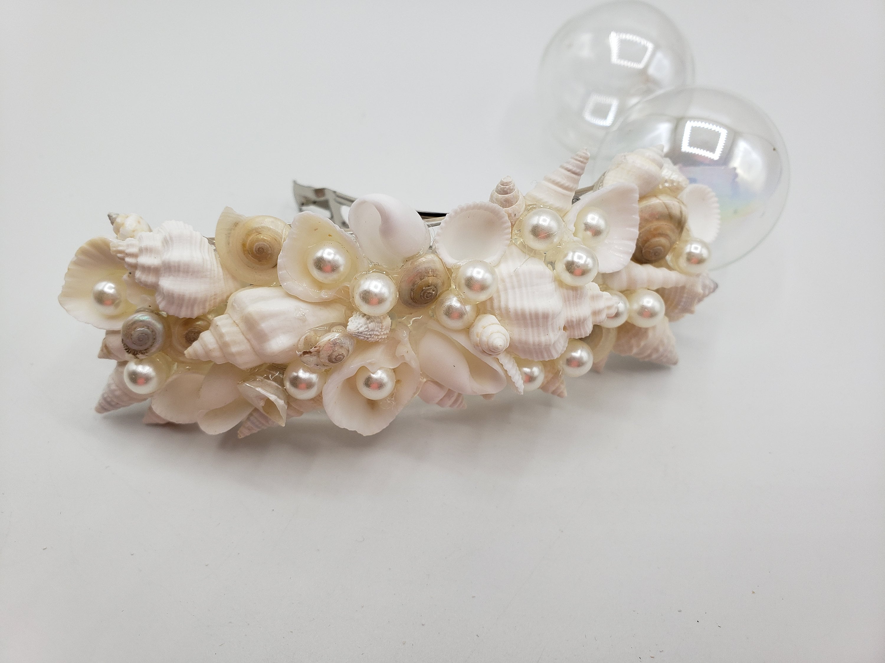 Beach Wedding Seashell Barrette Shell Hair Accessories | Etsy