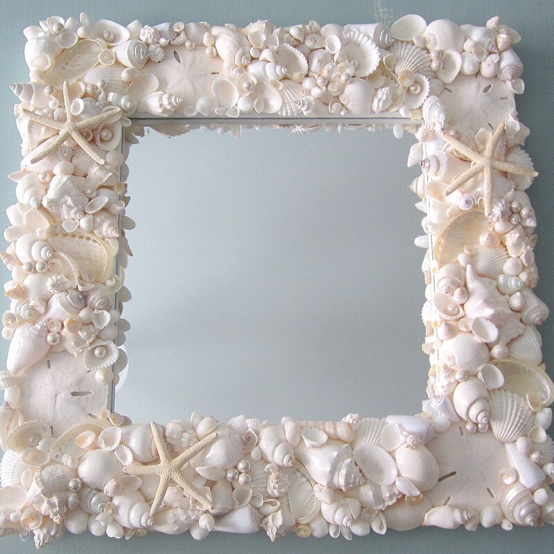 Seashell Mirror - Etsy