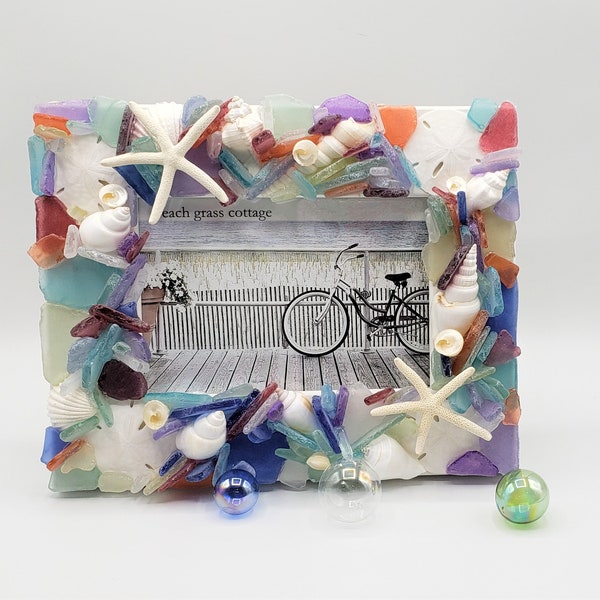 Sea Glass Frame - Etsy