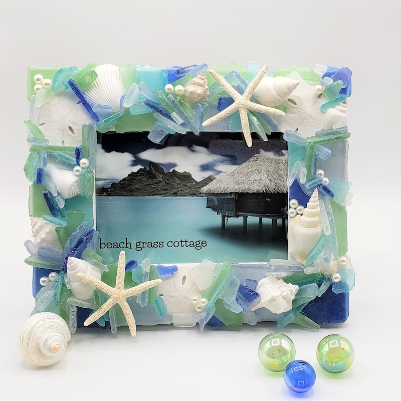 Seaglass Art Framed - Etsy