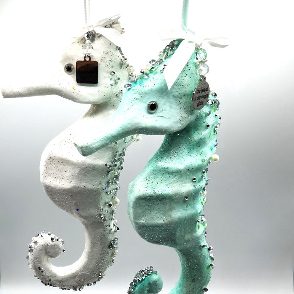 Seahorse Ornament - Etsy
