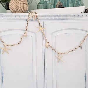 Beach Decor Seashell Wedding Garland, Nautical Decor Shell Gift ...