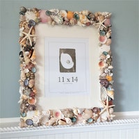 Seashell Picture Frame - Etsy
