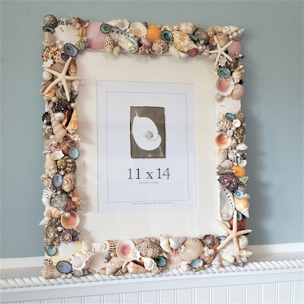 Seashell Frame - Etsy