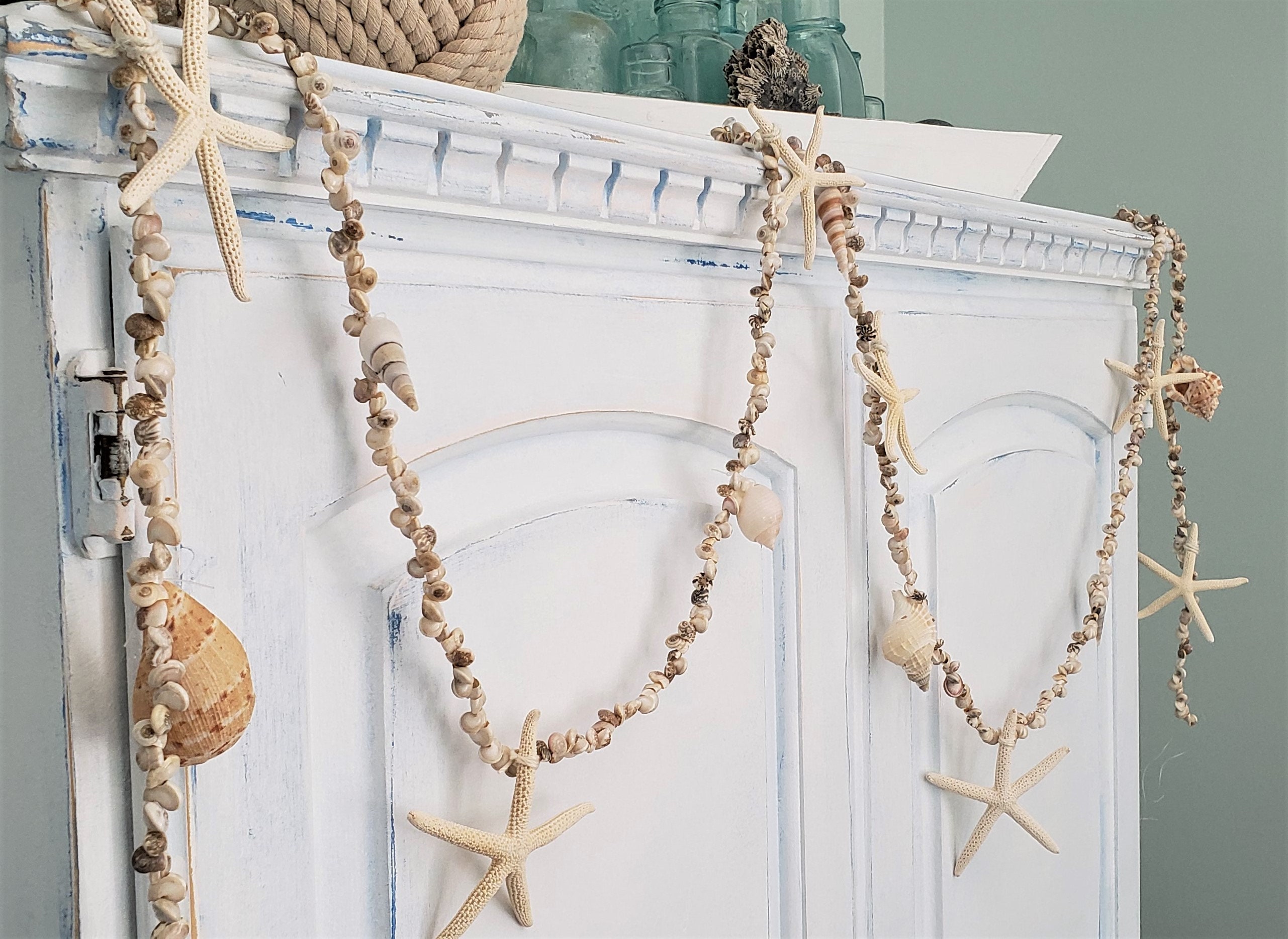 Beach Wedding Decor Seashell Garland Nautical Shell Wedding | Etsy