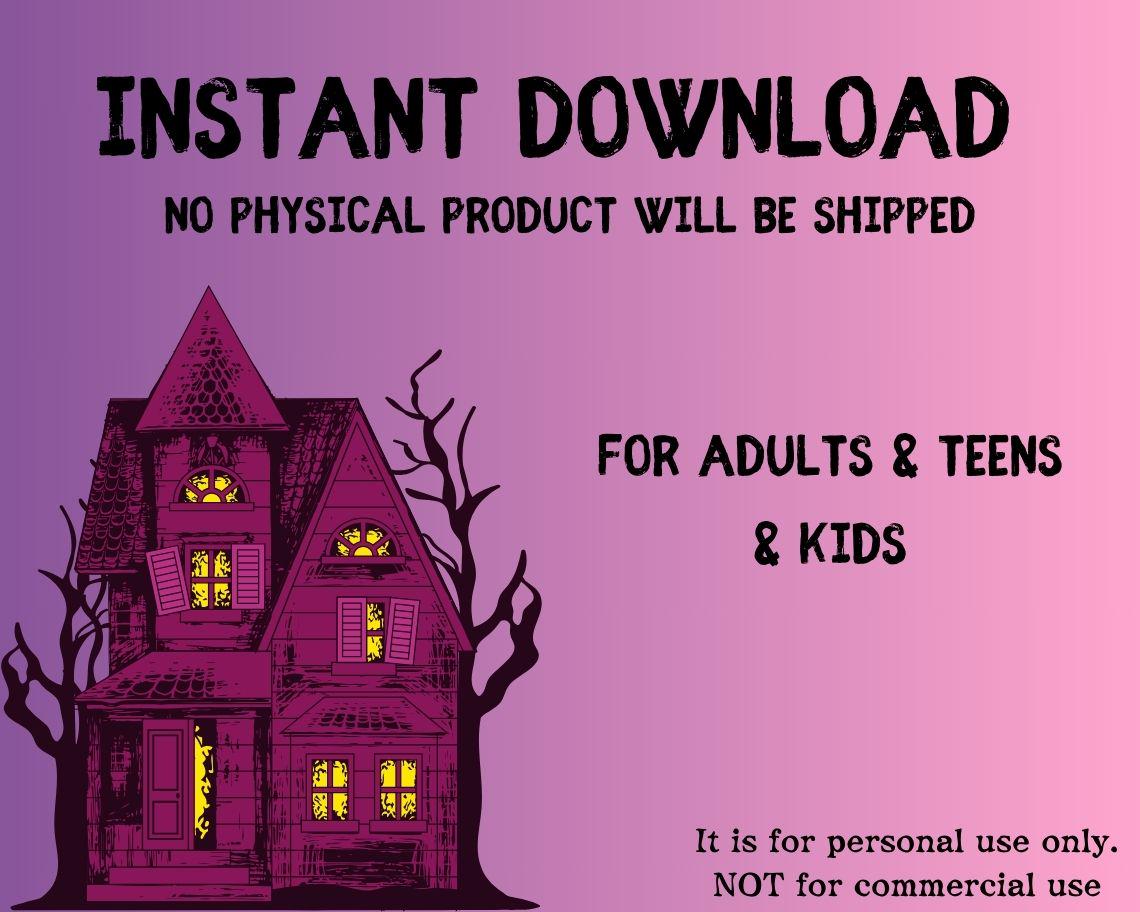 Halloween Activity Games Pack | Printable Party Games | Fun for Kids ...