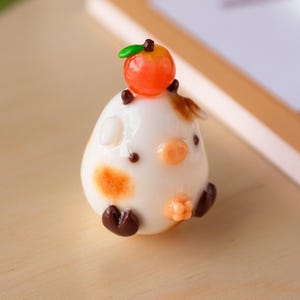 Cute Cow Desk Buddy, Kawaii Cow Figurine, Cozy Desk Decor, Kawaii Cow ...