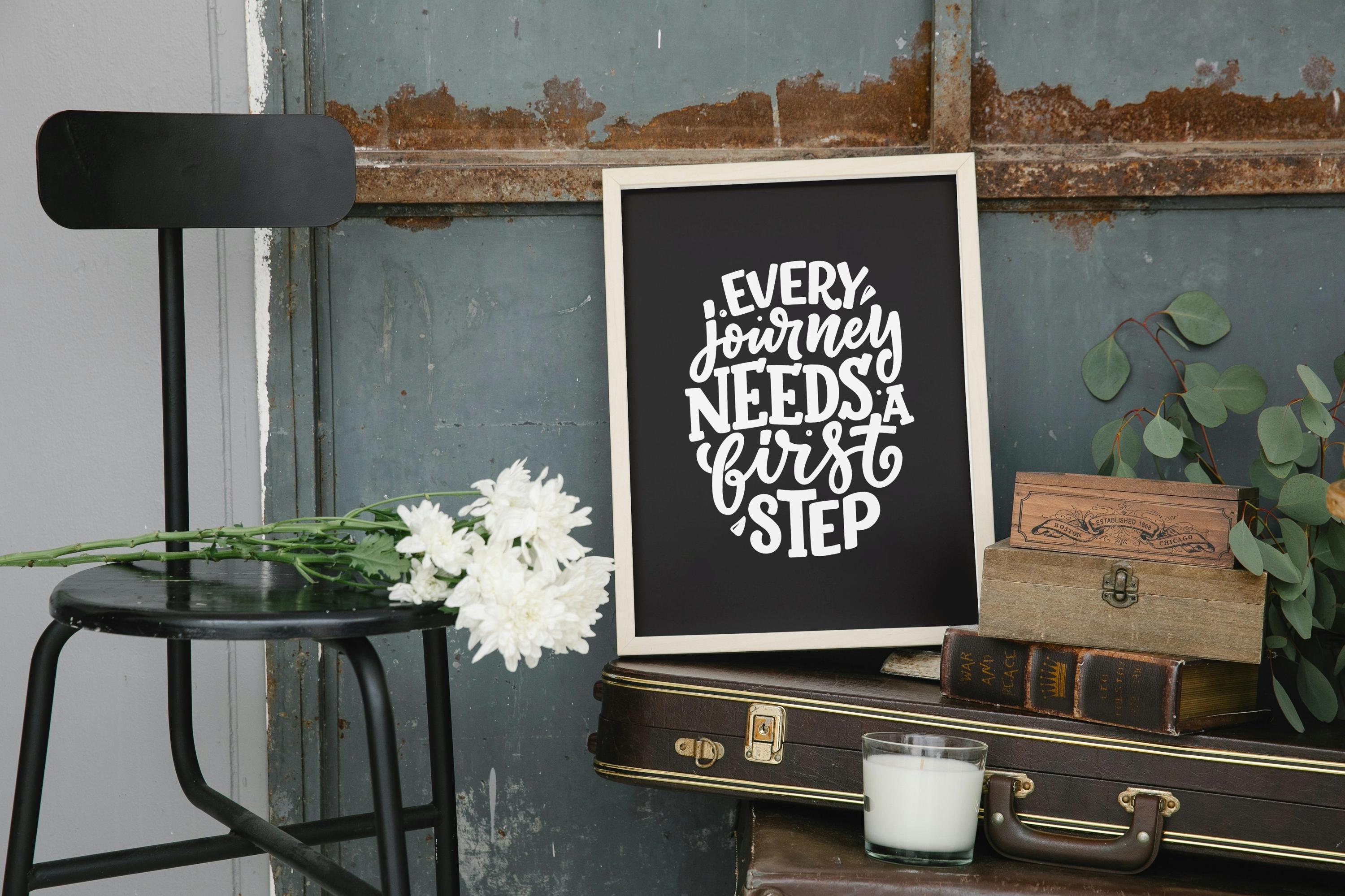50 Inspirational Wall Art Prints - Digital Download Bundle ...