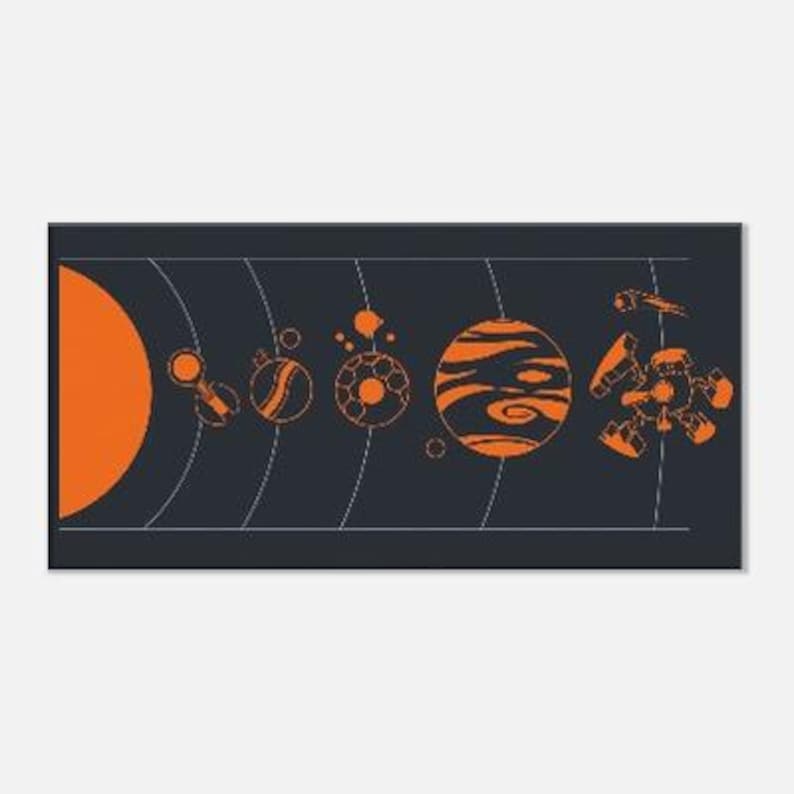 Outer Wilds Planetary Map - Canvas Print - Etsy
