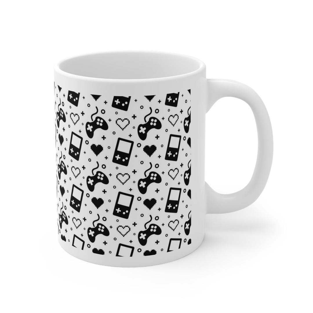 Gamer Mug, Retro Video Game Coffee Cup, Gamer Gift, Gaming Enthusiast ...
