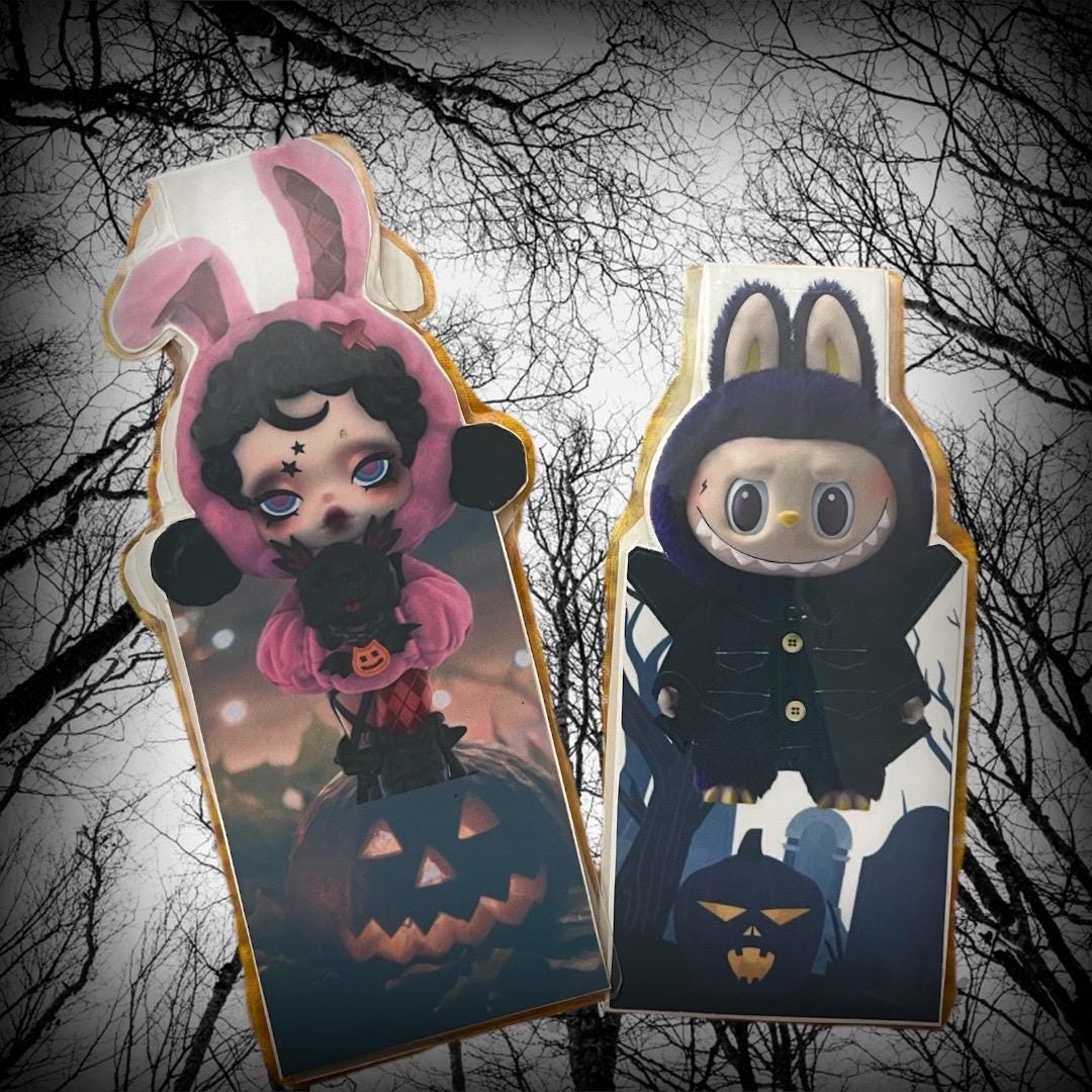 Labubu Popmart Bookmark Magnet - Etsy