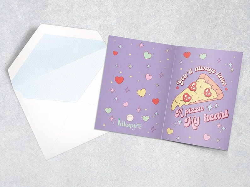 Digital Greeting Card for Pizza Lovers - Etsy