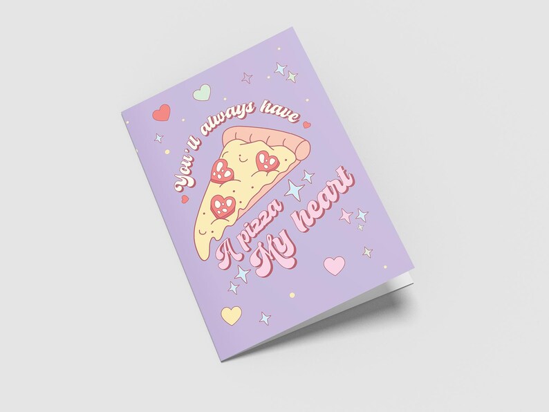 Digital Greeting Card for Pizza Lovers - Etsy