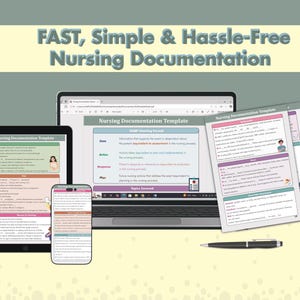 Nursing Documentation Template | Nurse Documentation Guide for New Grad ...