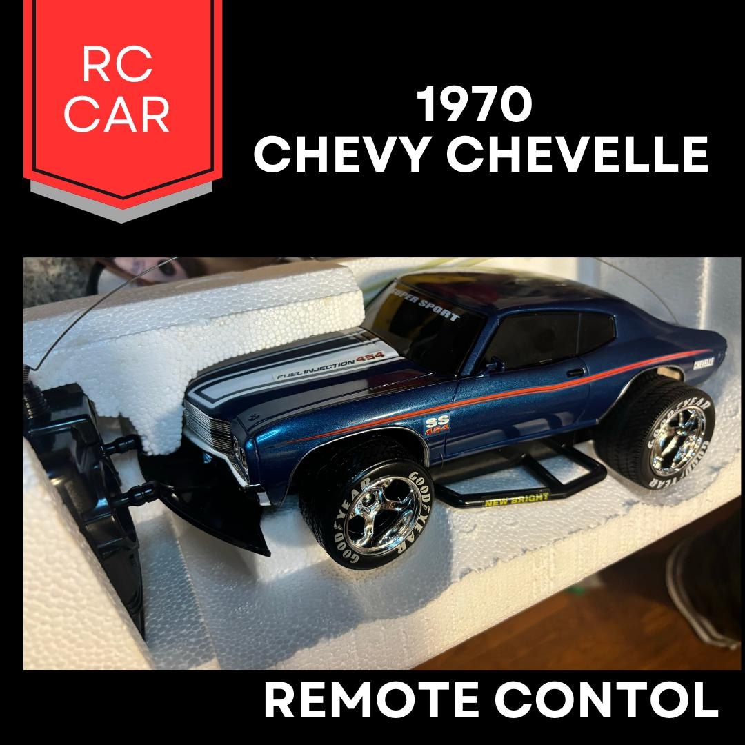 1:16 RC Car 1970 Chevy Chevelle SS Muscle Car Remote Control Car Model ...