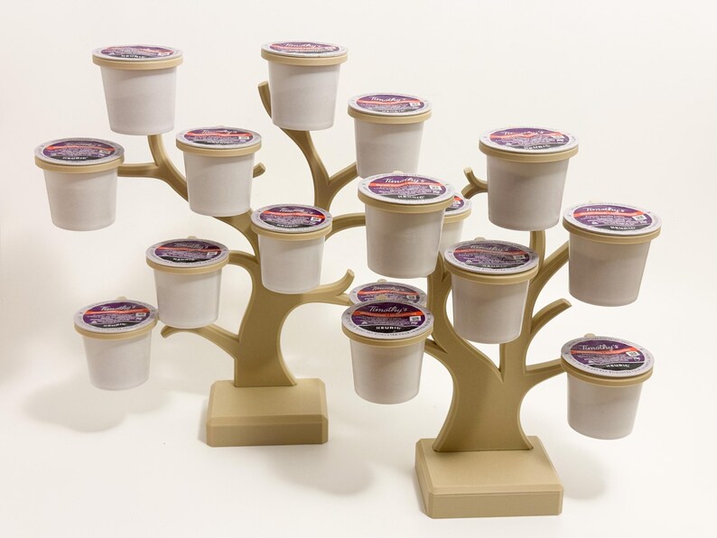 2 Pack Coffee Tree / Keurig Coffee Pod Holder / Coffee Pod Display ...