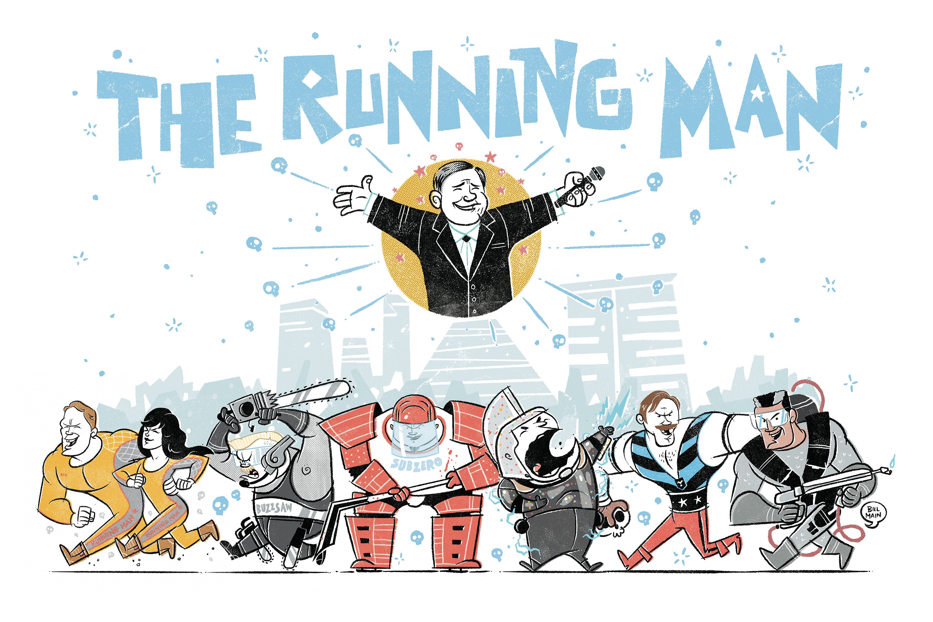 The Running Man Pop Art Printable - Etsy