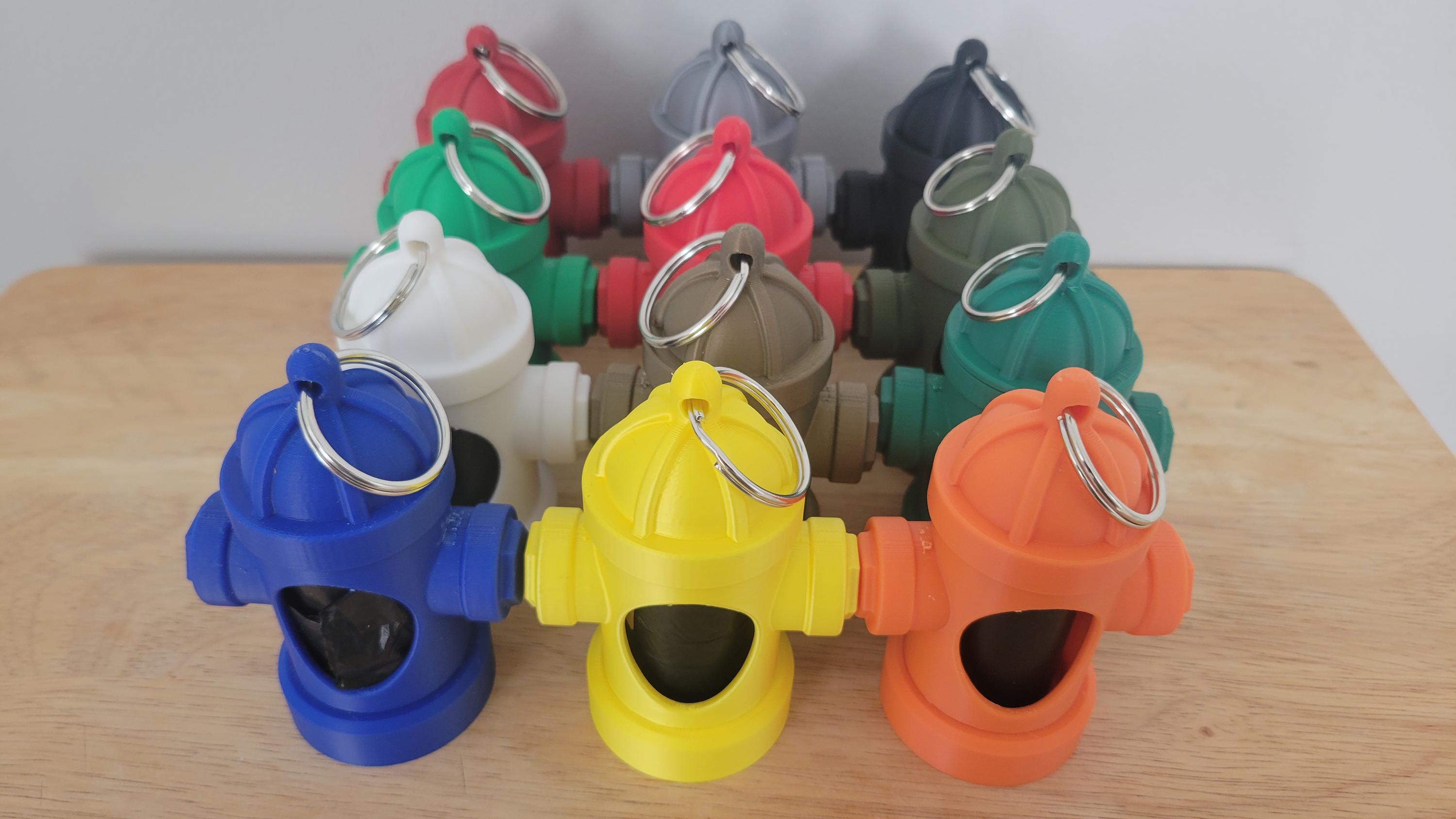 Fire Hydrant Dog Waste Bag Holder - Etsy