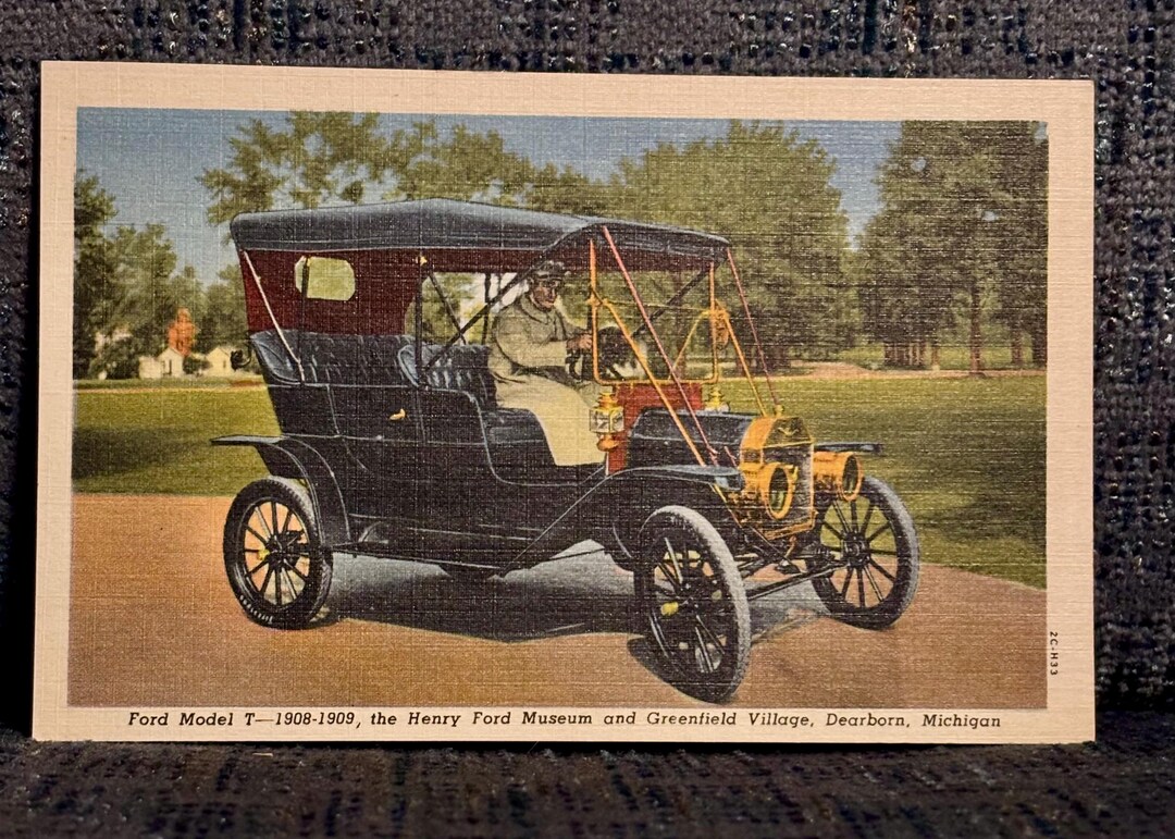 Vintage Ford Model T, Daimler Postcards Unposted Unstamped Car Carriage ...