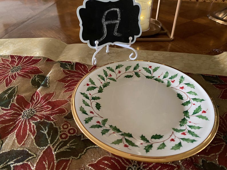 Vintage Lenox Holiday Dinnerware Set for 4 - Etsy