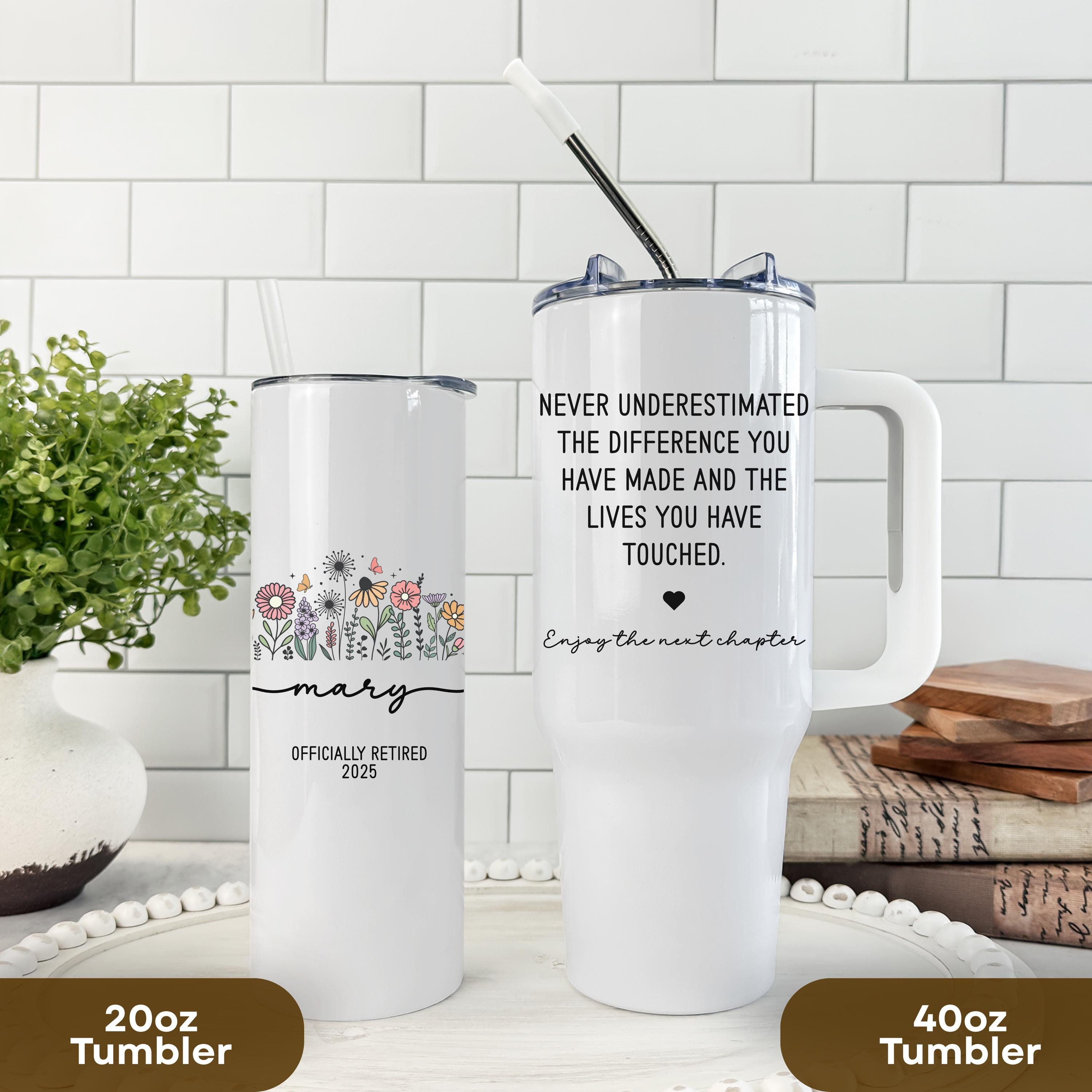 Personalized Retirement Tumbler, Custom Retirement Tumbler, Custom ...