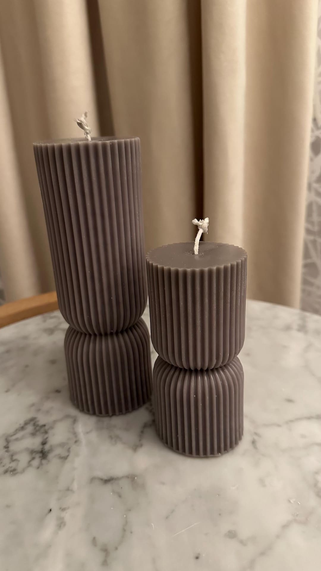 Hourglass Candle, Pillar Candle, Handmade Candles, Gift Ideas - Etsy
