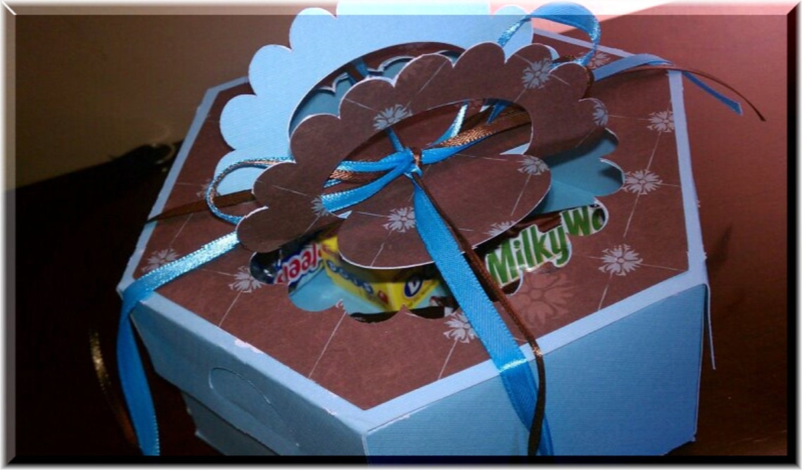 PRB09 Box With A View Template SVG / Printable PDF Outline | Etsy