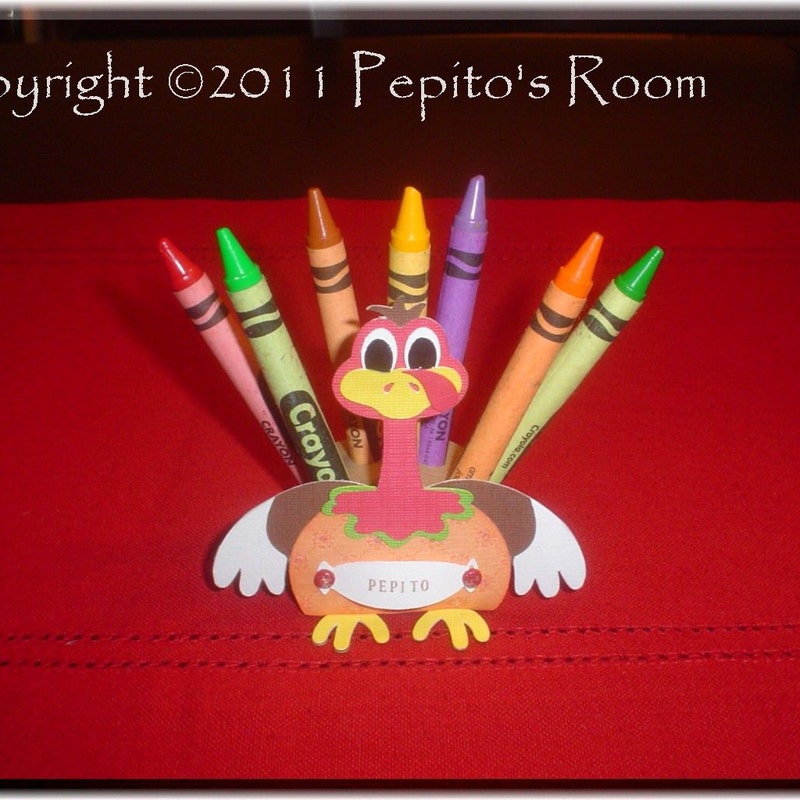 Turkey Crayon - Etsy